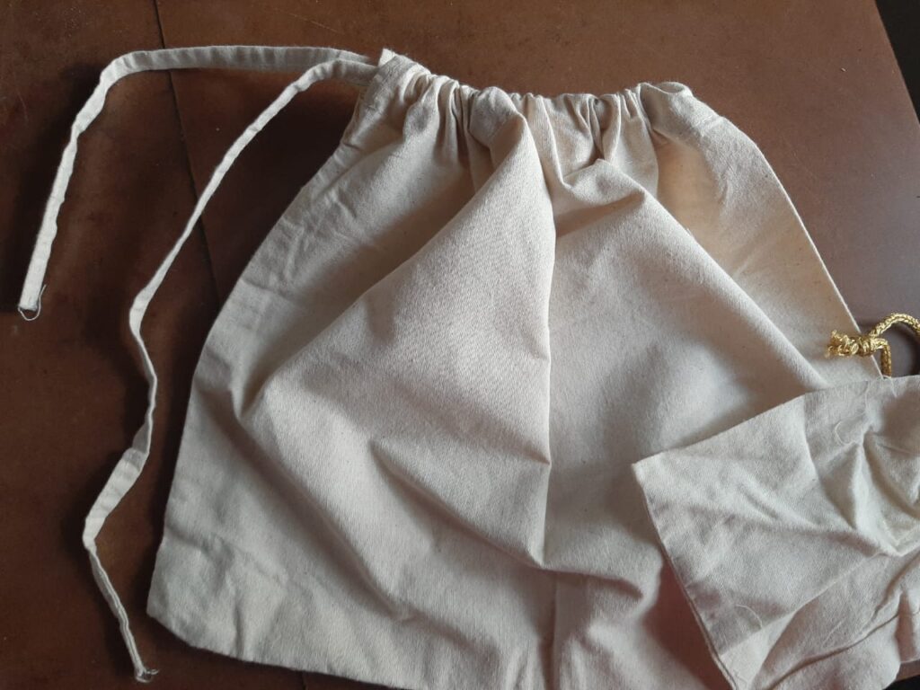Single Drawstring Bag(L) – Plain – Paalaguttapalle Bags